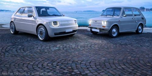 Μια πανέμορφη αναβίωση του θρυλικού Fiat 126 στην εποχή του ηλεκτρισμού | carandmotor.gr